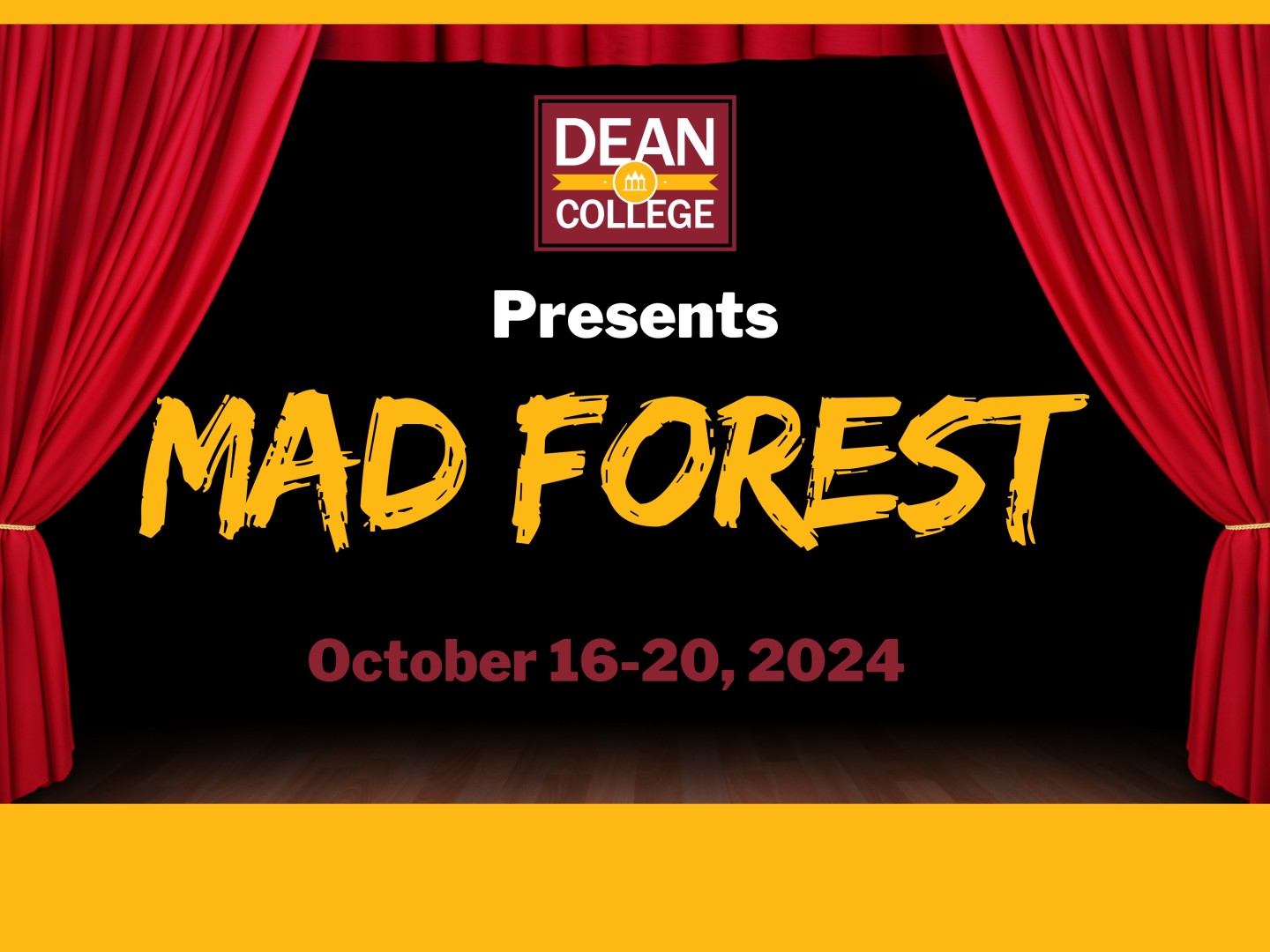 Dean College Set to Perform Acclaimed Play, “Mad Forest” | Dean College